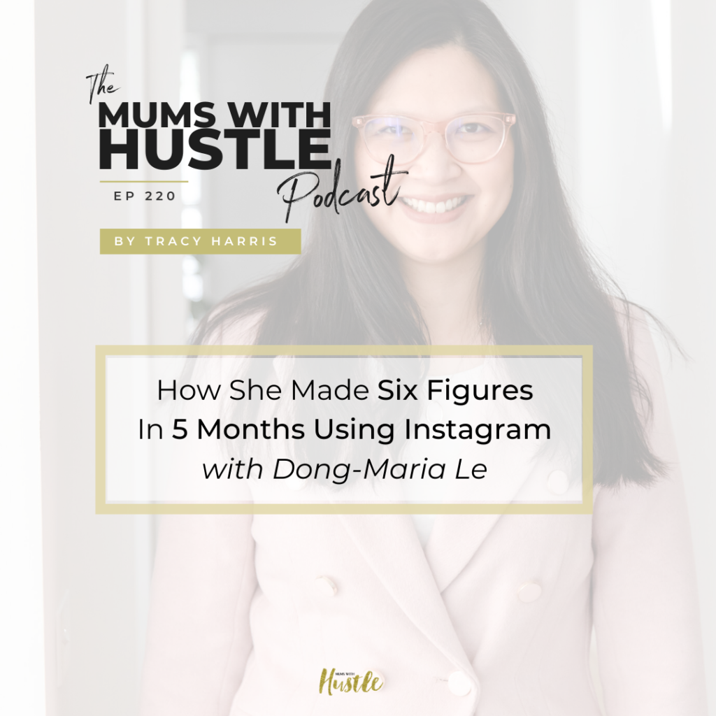 MWH 220 : How She Made 6 Figures In 5 Months Using Instagram with Dong ...